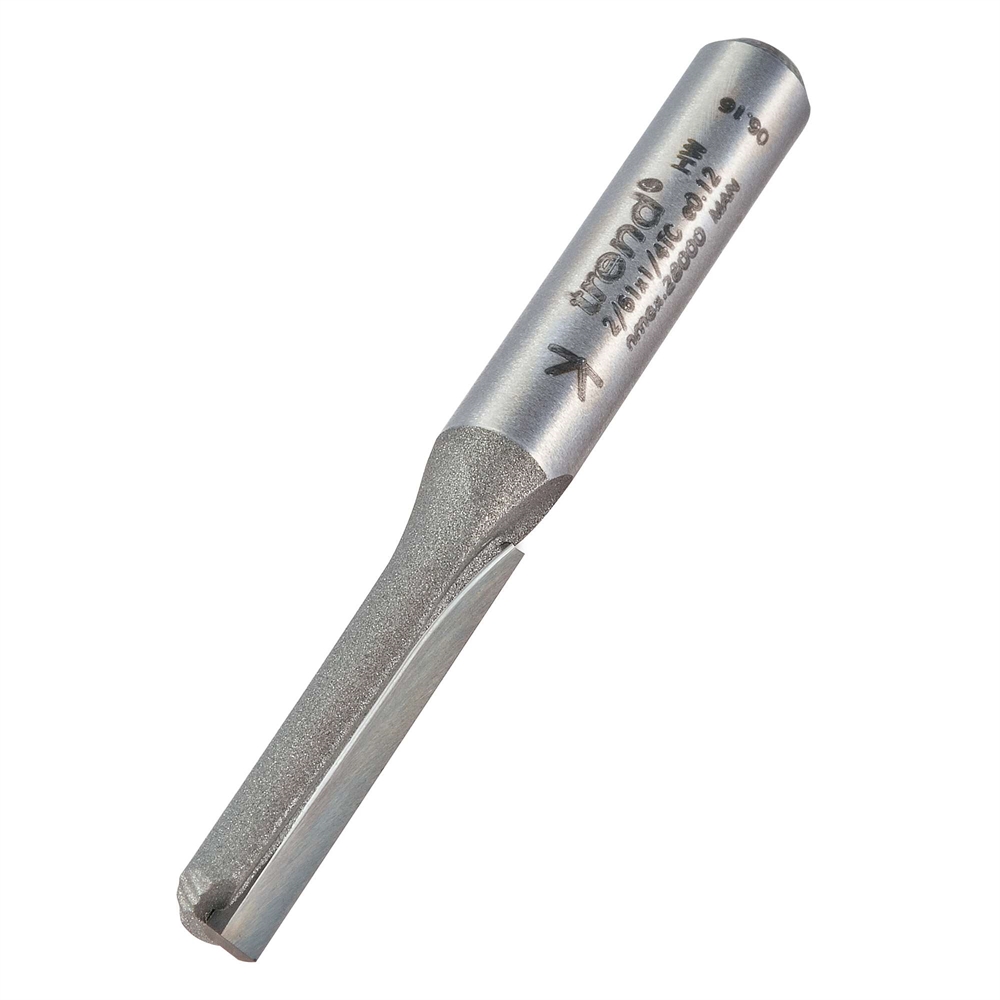 2/61X1/4TC - Single flute cutter 6.3mm diameter - Trend Products Online