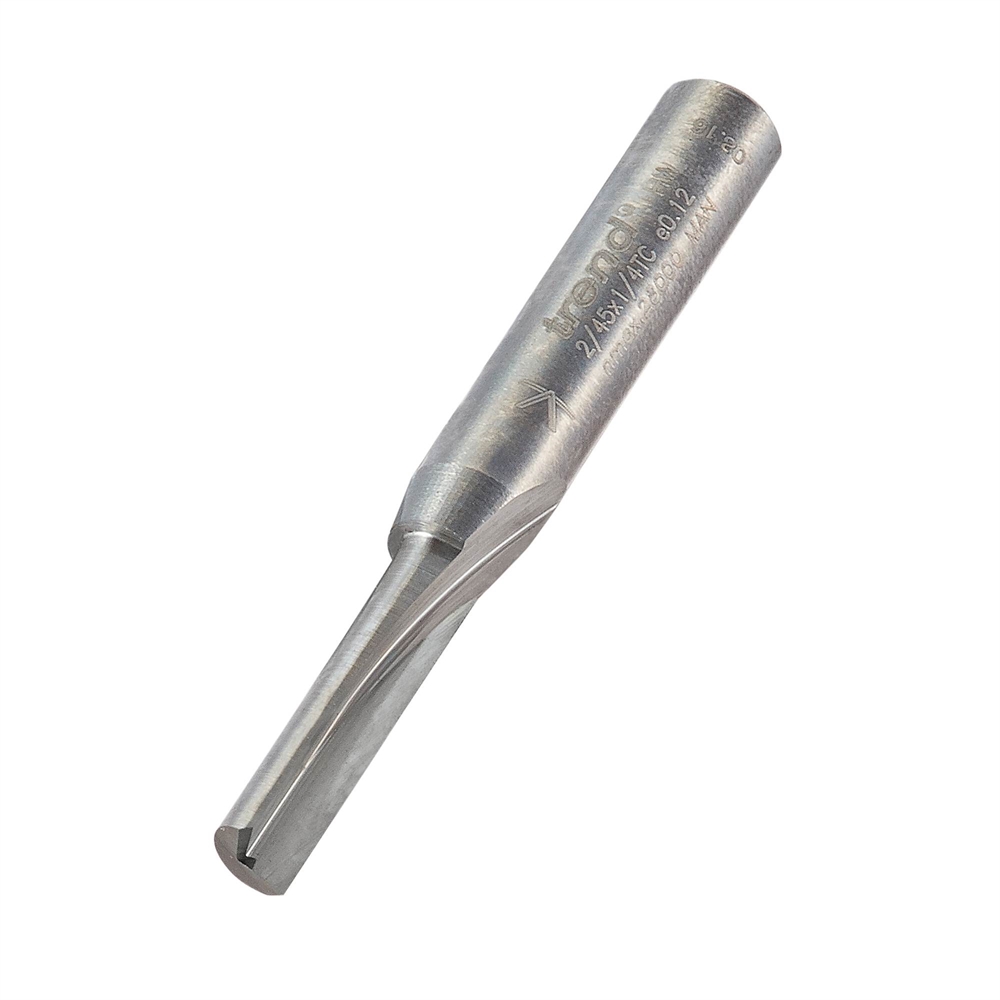 2/45X1/4TC - Single flute cutter 5mm diameter - Trend Products Online