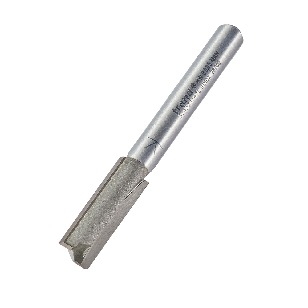 3/43X1/4TC - Two flute cutter 8mm diameter - Trend Products Online