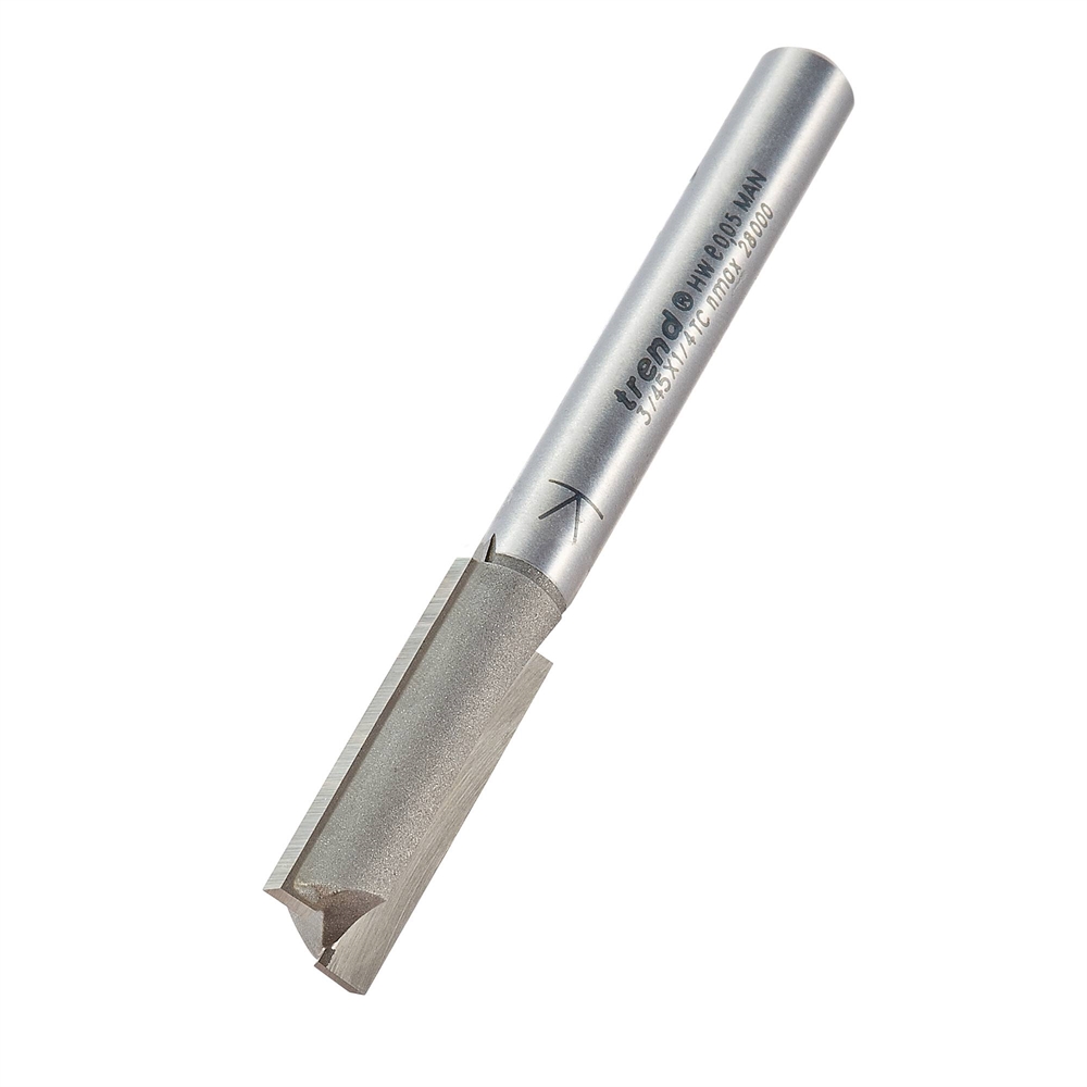 3/45X1/4TC - Two flute cutter 8.9mm diameter - Trend Products Online