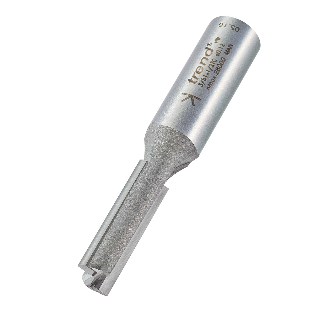 3/51X1/2TC - Two flute cutter 9.5mm diameter - Trend Products Online