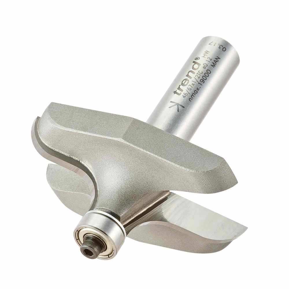 46/67X1/2TC - Bearing guided ogee cutter - Trend Products Online