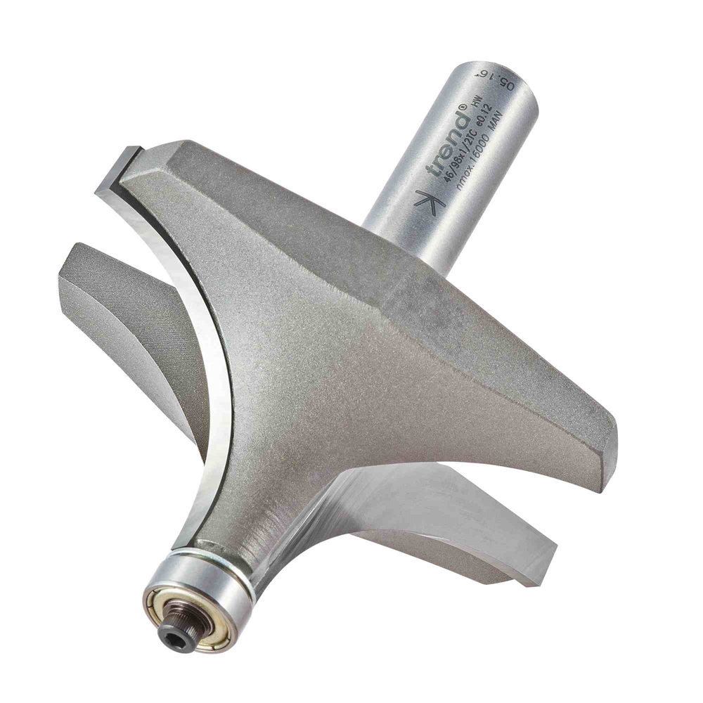46/98X1/2TC - Bearing guided ovolo cutter 31.8mm radius - Trend ...