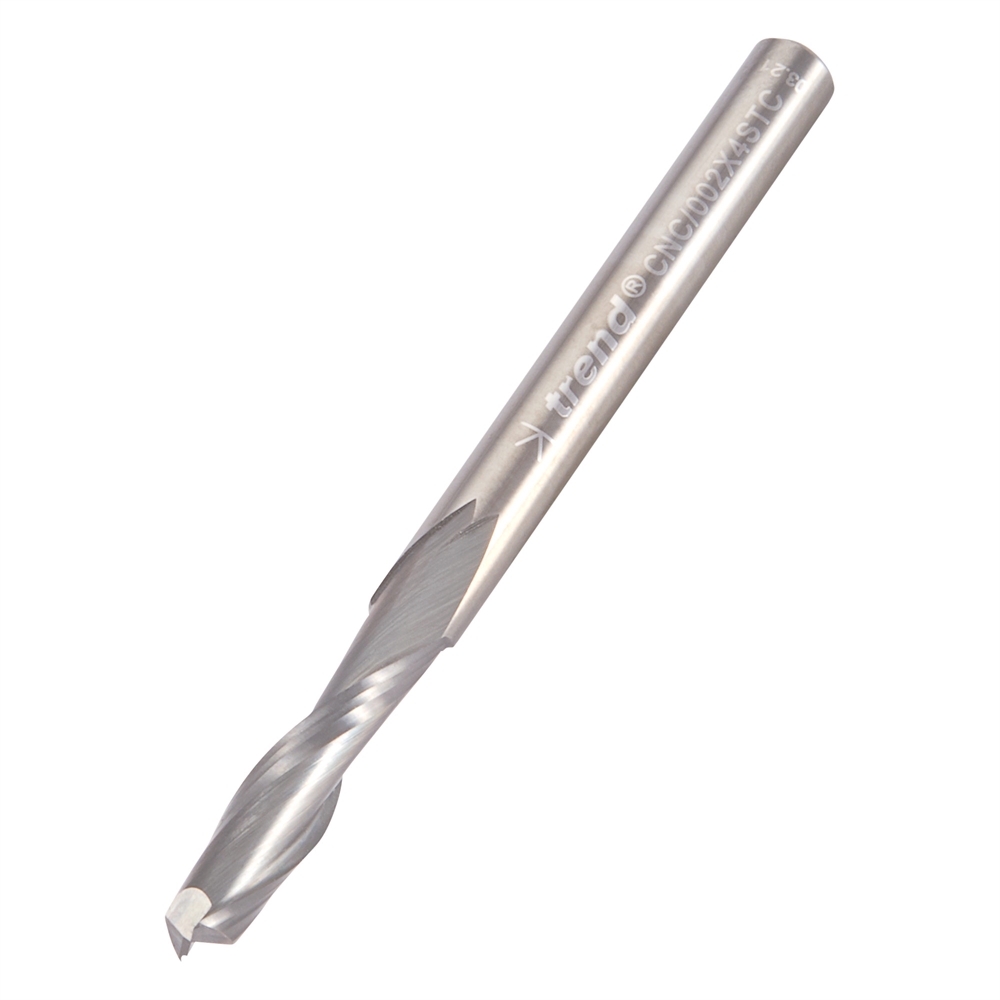 CNC/002X4STC - TWO FLUTE UP CUT CNC 4 X 17 X 50 X 4MM - Trend Products ...