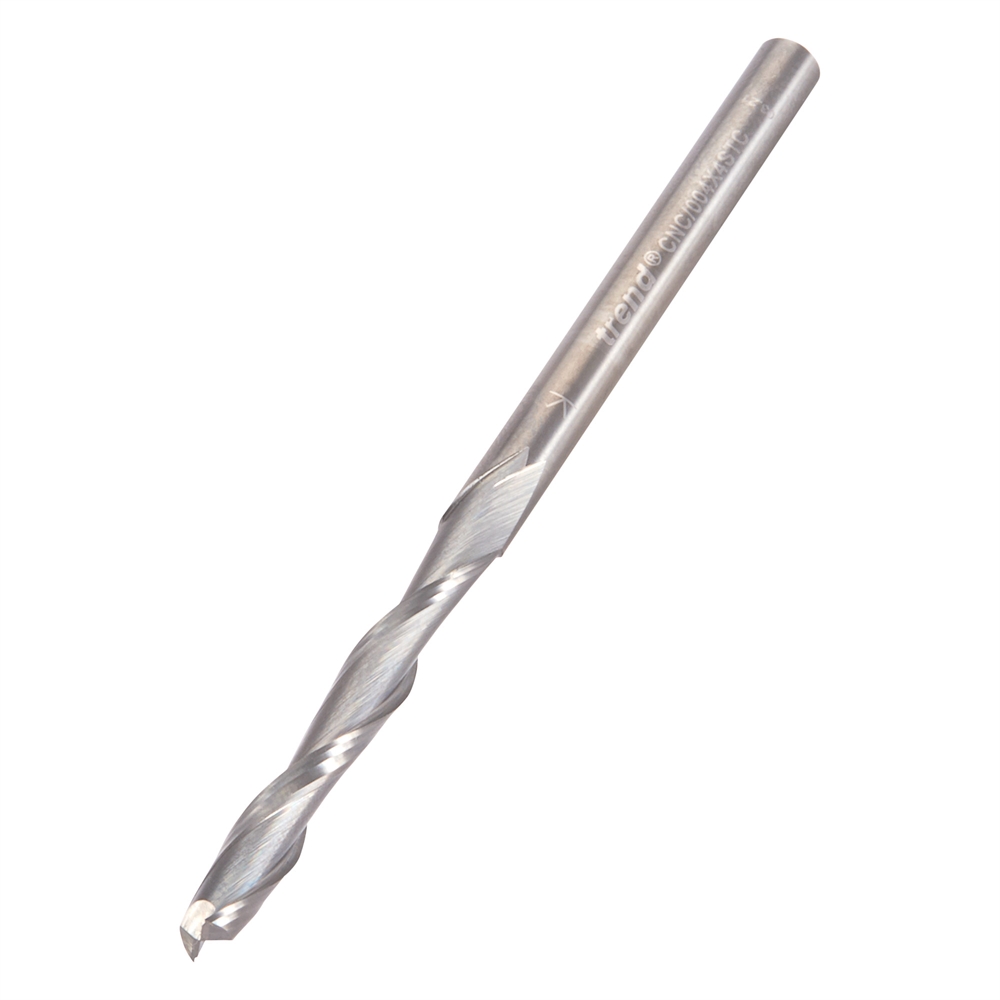 CNC/004X4STC - TWO FLUTE UP CUT CNC 4 X 32 X 75 X 4MM - Trend Products ...