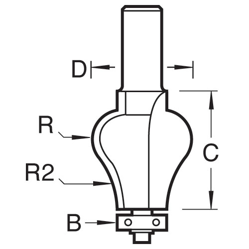 93/3X1/2TC - Handrail cutter - Trend Products Online
