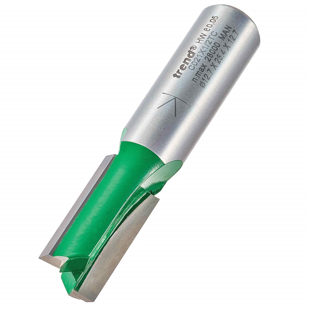 C021X1/2TC - Two Flute Cutter 12.7mm diameter - Trend Products Online