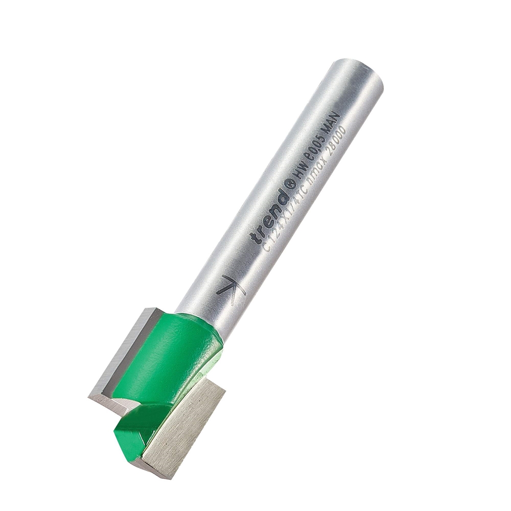 C124X1/4TC - Straight 12.7mm diameter x 12.7mm cut - Trend Products Online