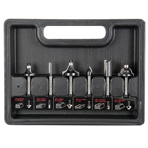 SET/SS11X1/4TC - 6pc starter cutter set 1/4 - Trend Products Online