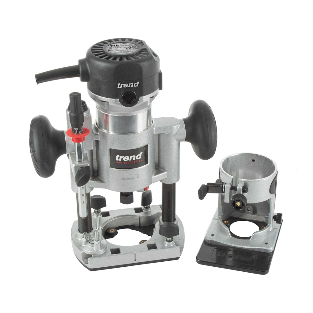 T1EPS 710W 1 4 PLUNGE ROUTER 240V UK