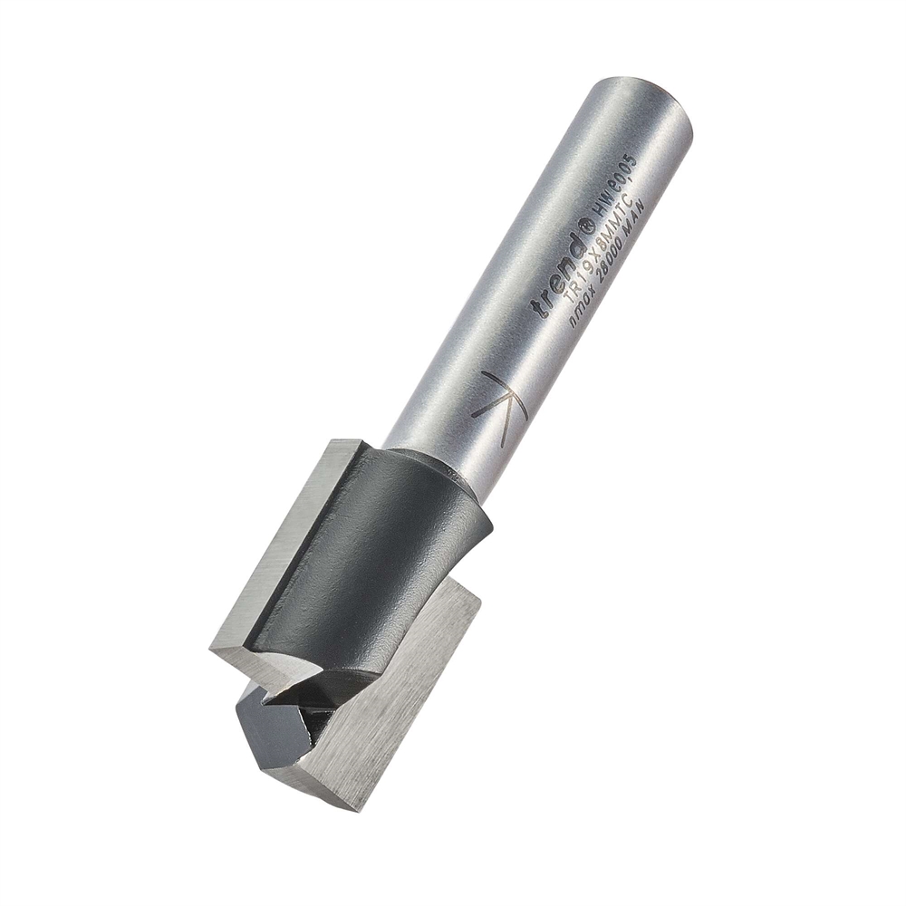 TR19X8MMTC - Two flute cutter 15.9mm diameter - Trend Products Online